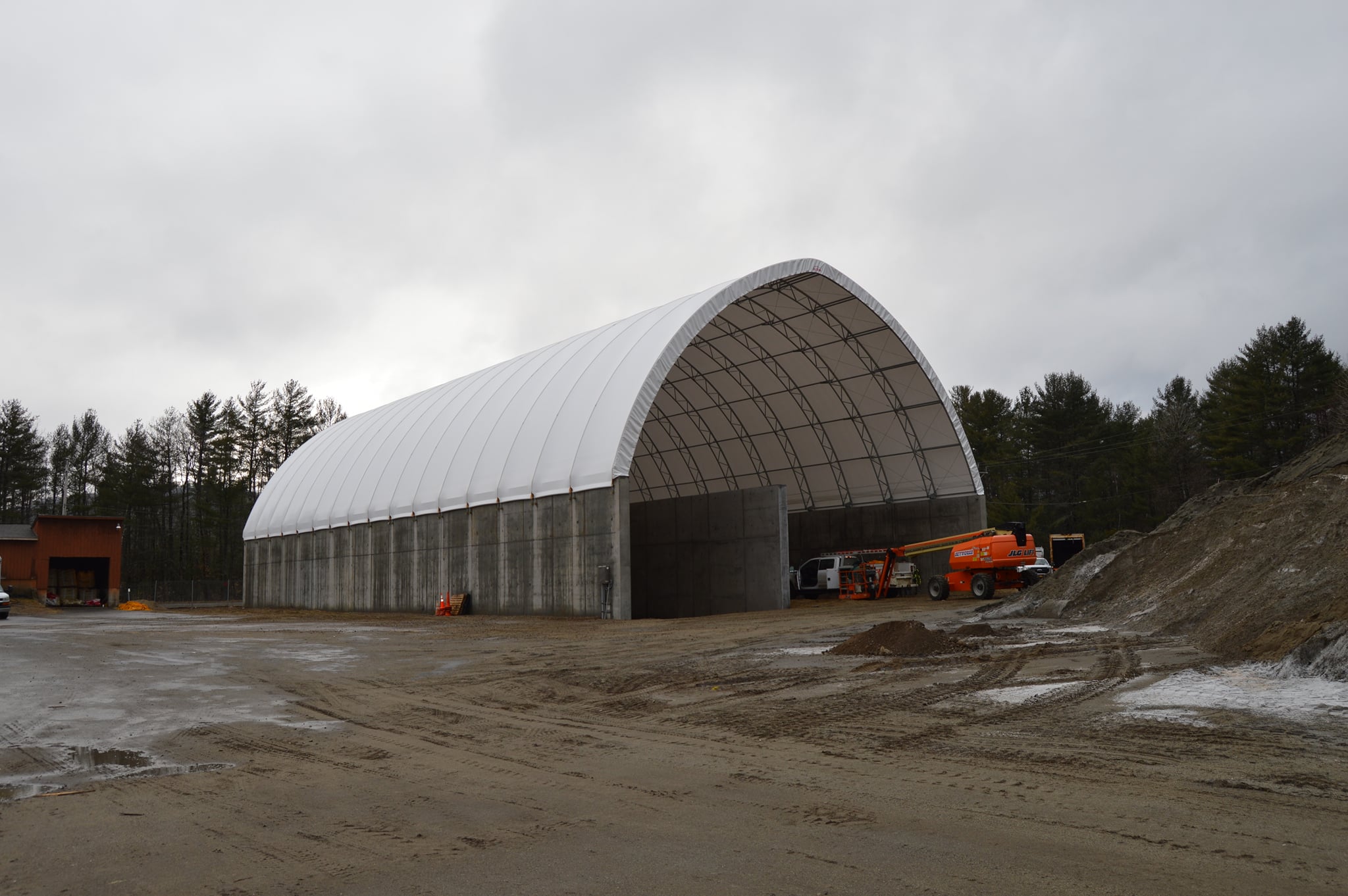 Essex County Salt Storage Building | Hybrid Building Solutions